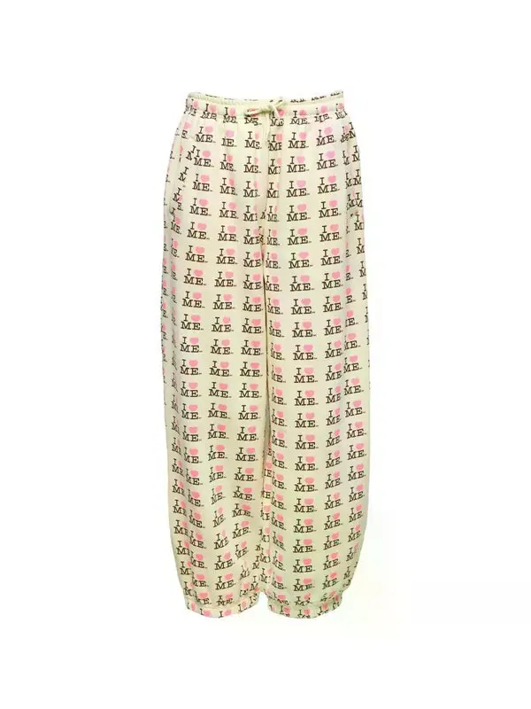 Ashley Williams Graphic-print Drawstring Track Pants