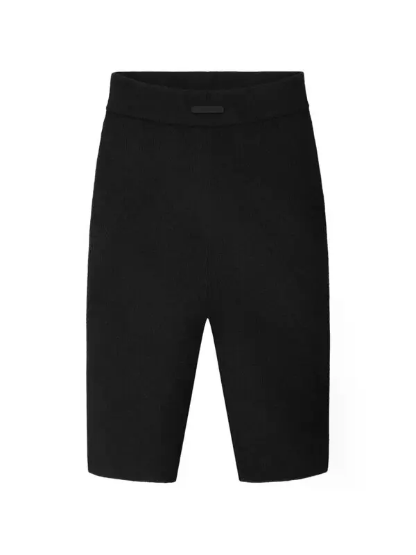 Fear Of God Ribbed Bike Shorts - Black