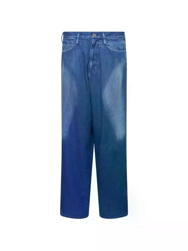Y’s Faded-effect Jeans - Blue