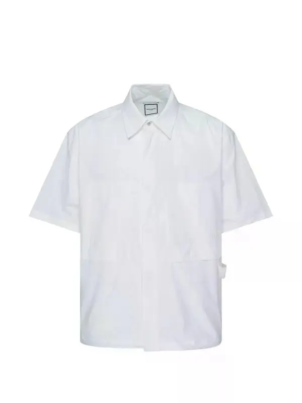 WOOYOUNGMI Logo-plaque Short-sleeve Shirt