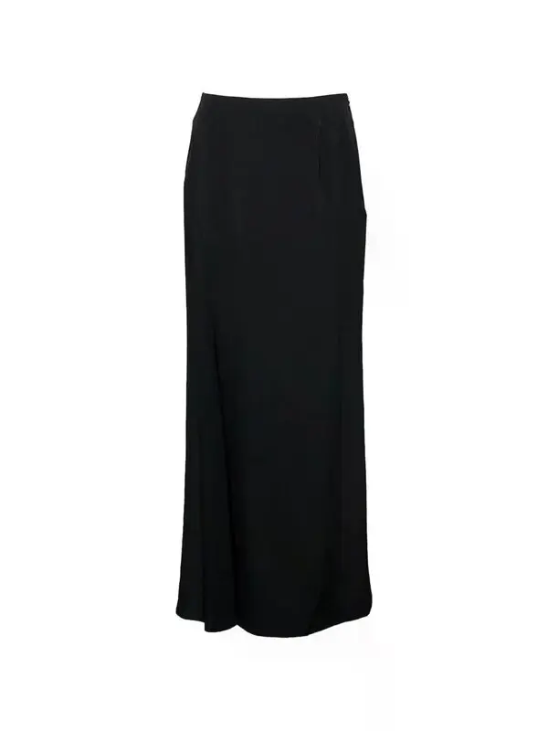 Yohji Yamamoto Diagonal-cut Skirt - Black