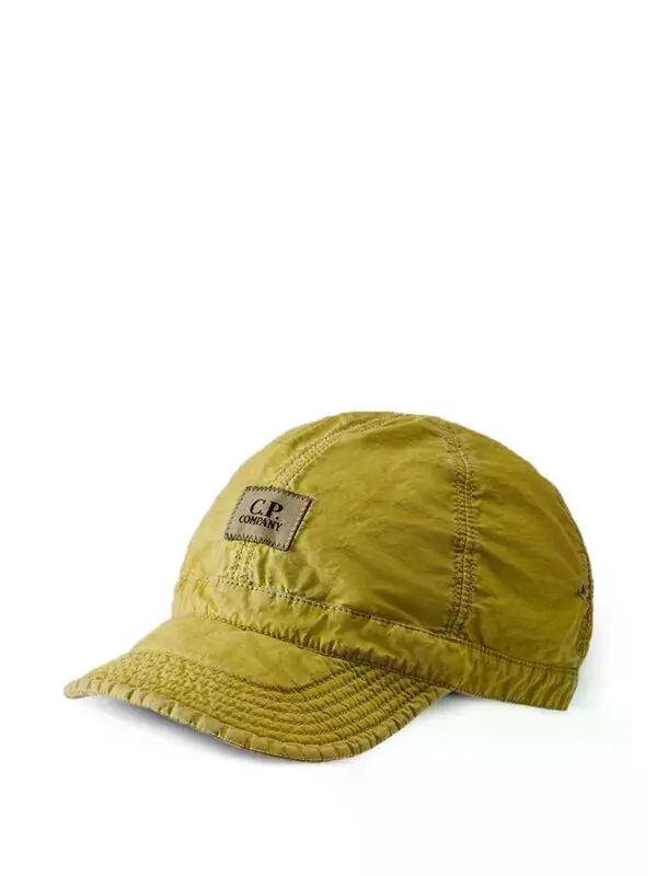 C.P. COMPANY Logo-patch Baseball Cap - Yellow