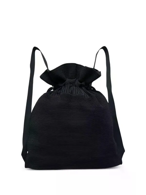 CFCL Stratum Ribbed-knit Backpack - Black