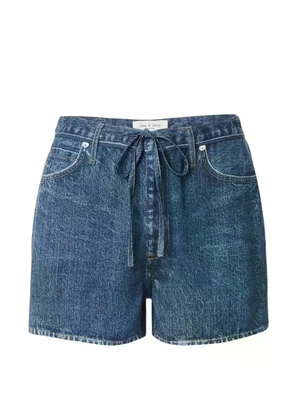 Rag & Bone Miramar Drawstring-fastening Shorts - Blue