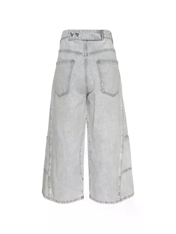 MSGM Acid Wash Cargo Shorts