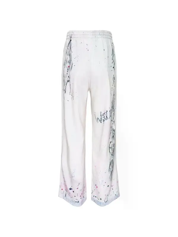 We11Done Trompe-l'oeil Printed Track Pants