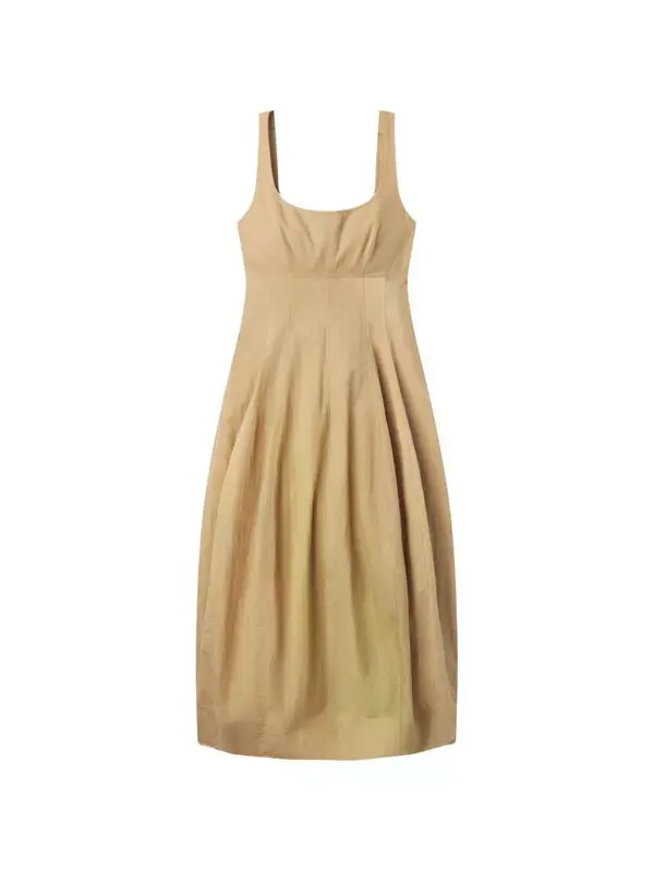 A.L.C. Nina Pleated Dress - Neutrals