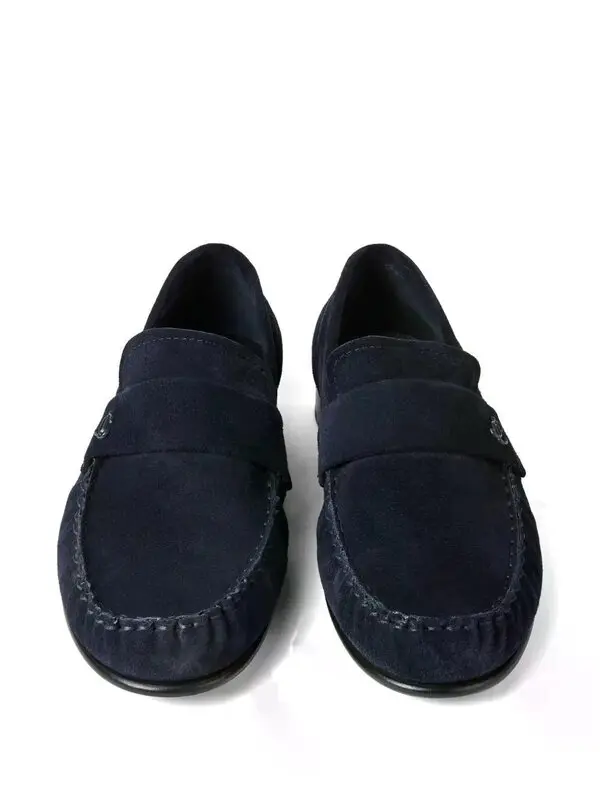JIMMY CHOO Ellis Suede Loafers - Blue