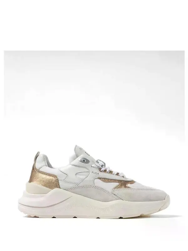 D.a.t.e. Fuga Panelled Sneakers - White