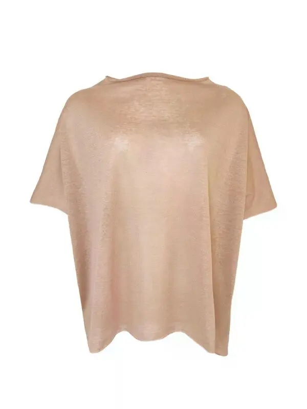 Dusan Easy Knit T-shirt - Neutrals