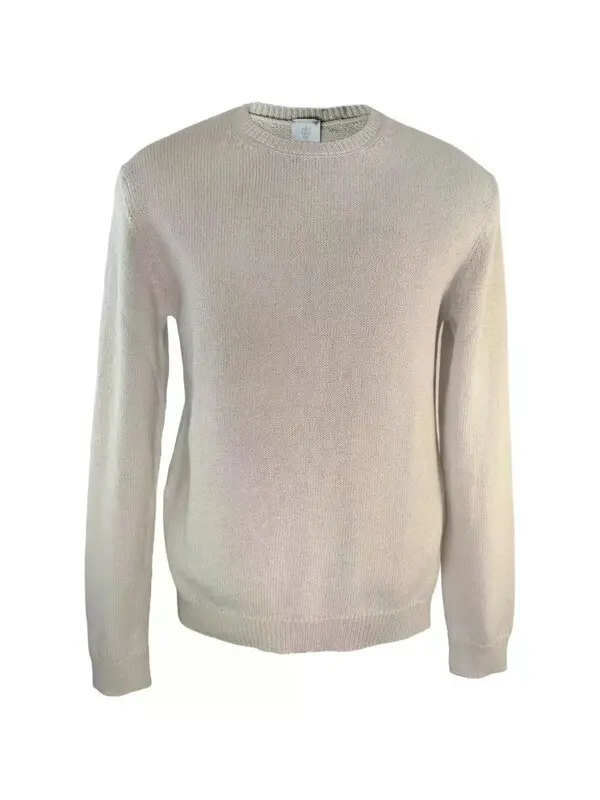 Eleventy Crew-neck Sweater - Neutrals