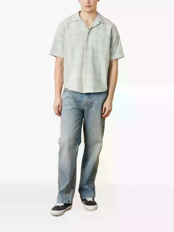 CORRIDOR Plaid Camp-collar Shirt