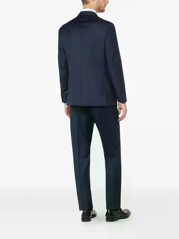 Caruso Aida Single-breasted Two-piece Suit - Blue