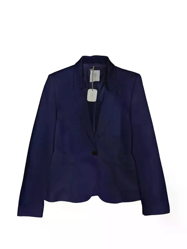 Eleventy Single-breasted Blazer - Blue