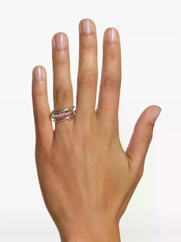 SPINELLI KILCOLLIN Tigris Pink Sapphire Ring - Silver