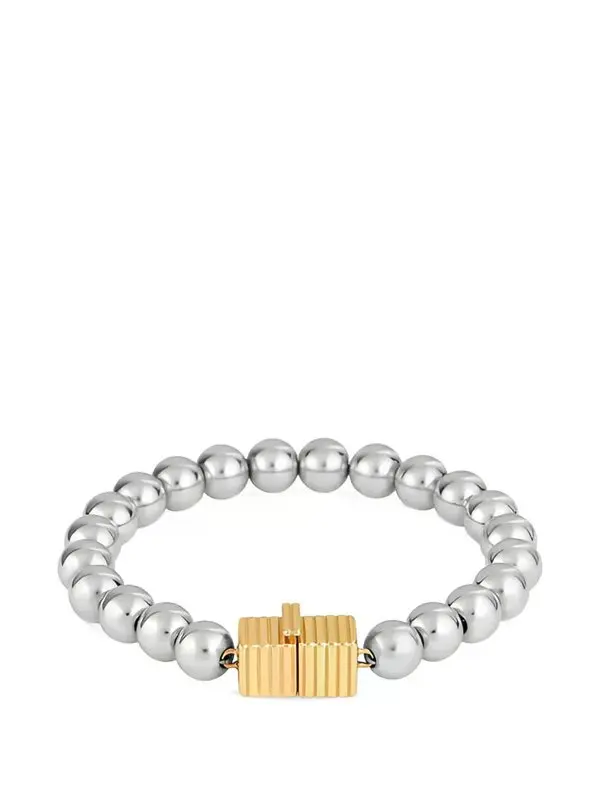 IVI Kelly Metal Bead Bracelet - Silver