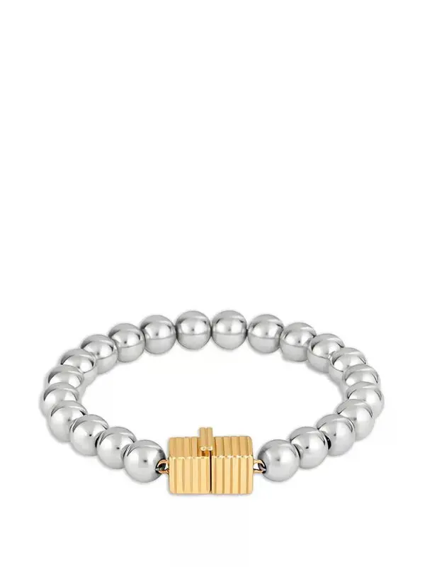 IVI Kelly Metal Bead Bracelet - Silver