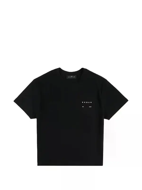 Hogan Logo-print T-shirt - Black