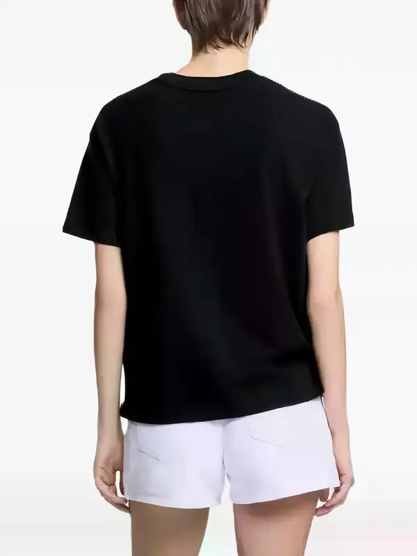 Hogan Logo-print T-shirt - Black