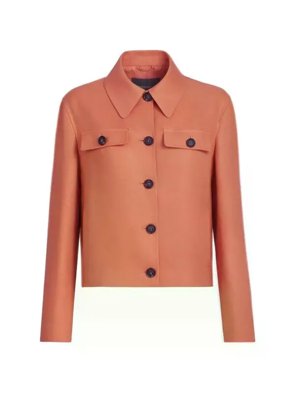 Brunello Cucinelli Linen Jacket - Orange
