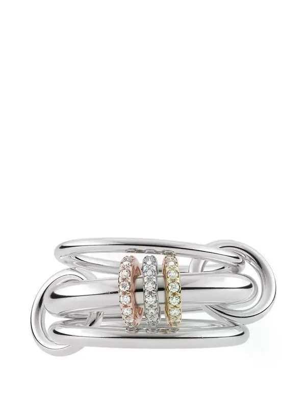 SPINELLI KILCOLLIN Gemini Diamond Ring - Silver