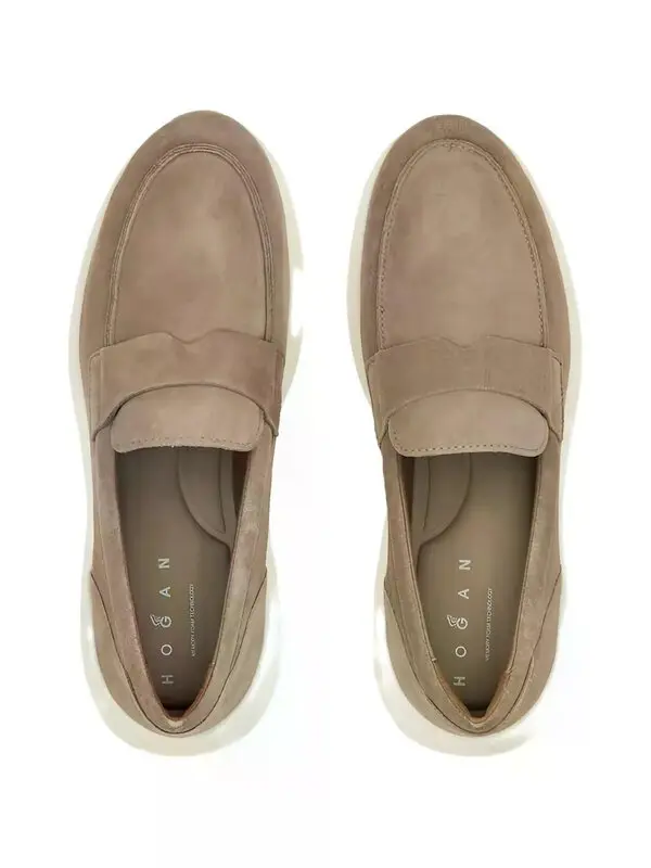 Hogan Interactive³ Suede Sneakers - Brown