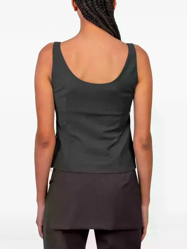 Paloma Wool Isee Zip-detail Top