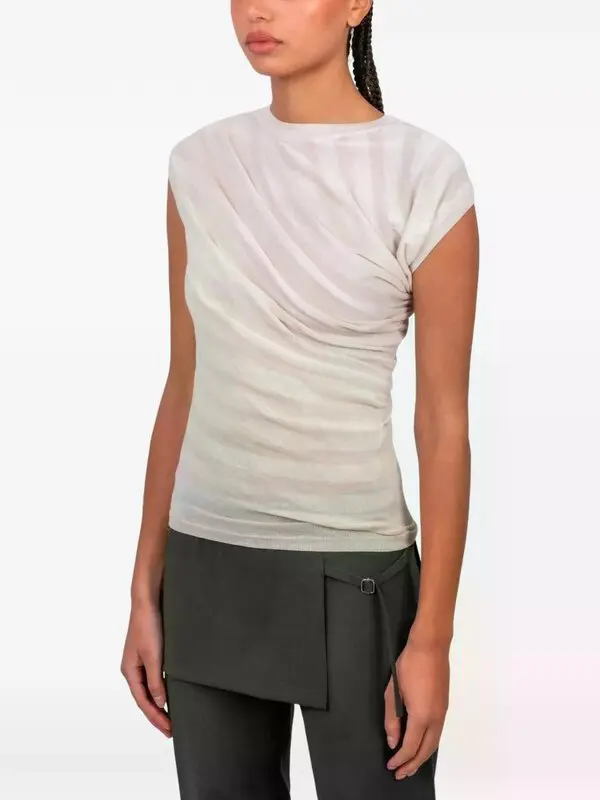 Paloma Wool Raven Draped Sleeveless Top