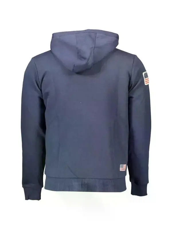 U.s. Polo Assn. Embroidered Logo Zip-up Hoodie
