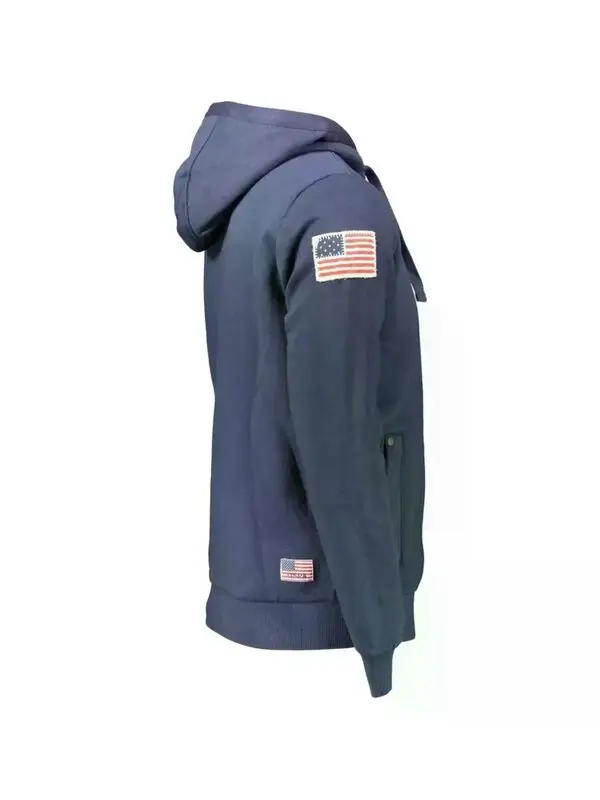 U.s. Polo Assn. Embroidered Logo Zip-up Hoodie