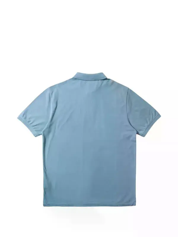 DEAN EDMONDS Wilson Logo-embroidered Polo Shirt