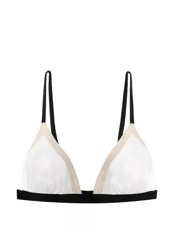 UNDRESS CODE You Are Enough Triangle Bra - White