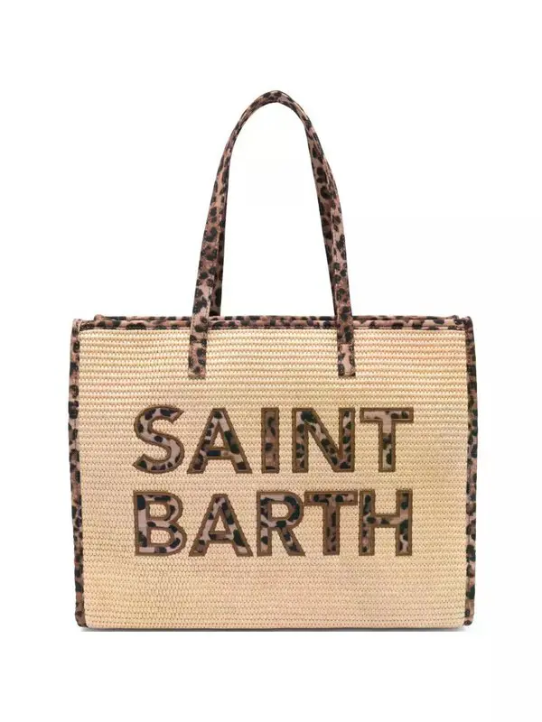 MC2 SAINT BARTH Vivian Logo-patch Shoulder Bag
