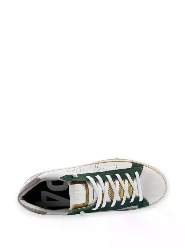 P448 Jack Sweden Logo-perforated Sneakers - White