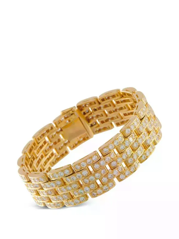 CARTIER Maillon Panthère Diamond Bracelet - Gold