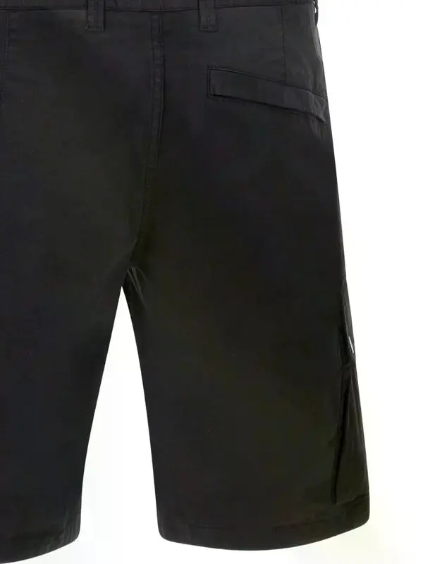 Stone Island Compass-badge Cargo Shorts - Black