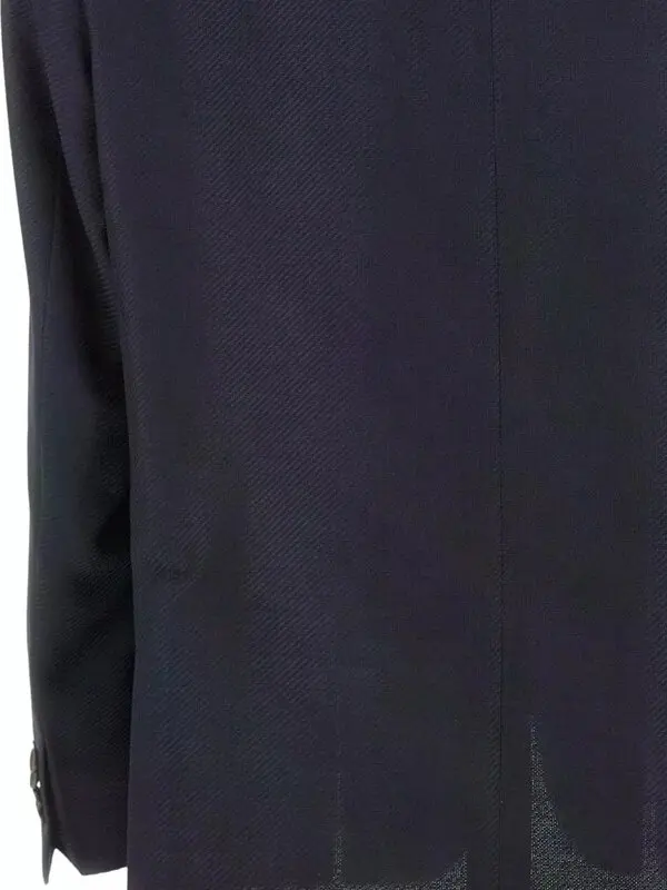 Tagliatore Single-breasted Blazer - Blue