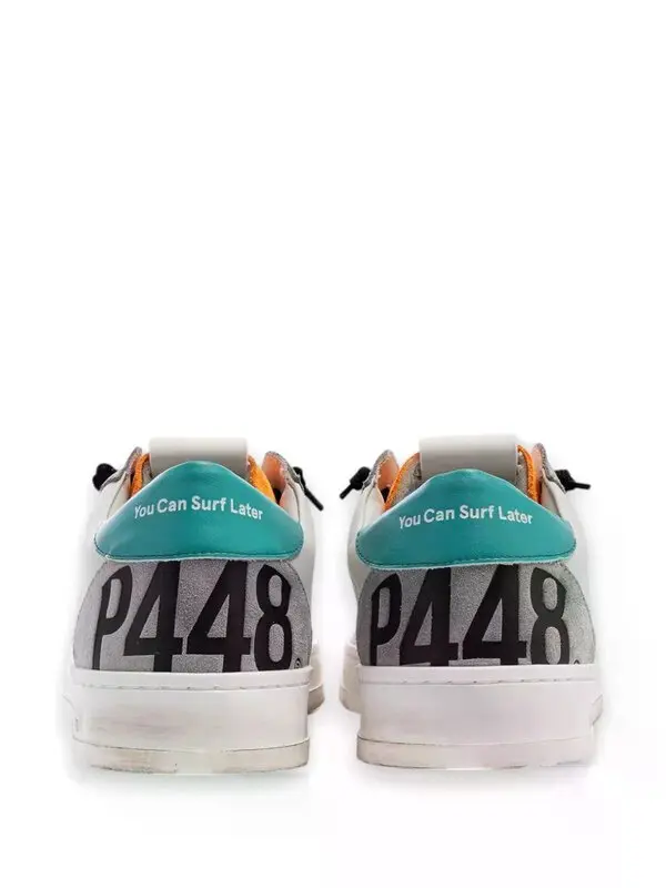 P448 Jack Logo-perforated Sneakers - Neutrals