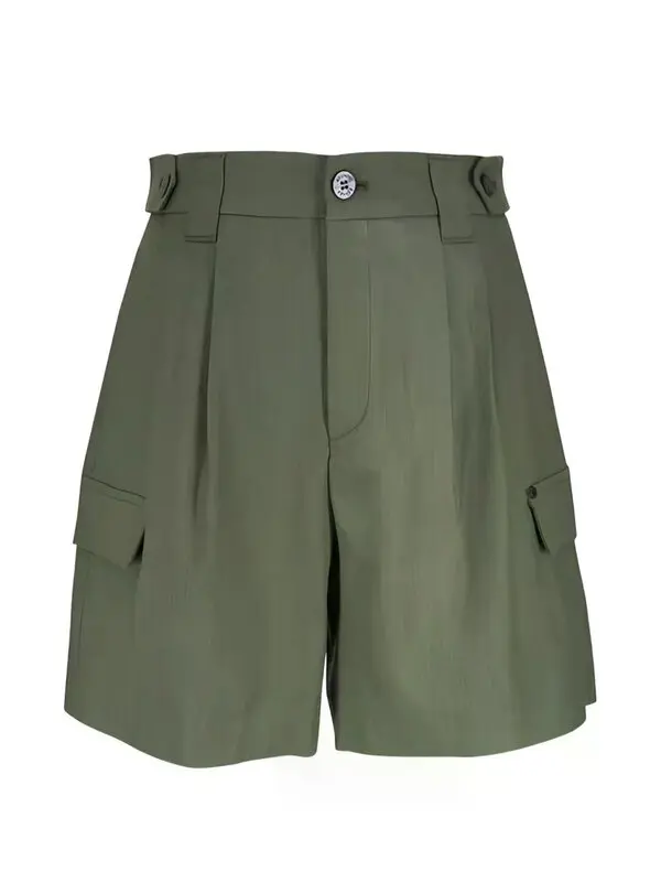 Bogner Hanny Pleated Cargo Shorts - Green