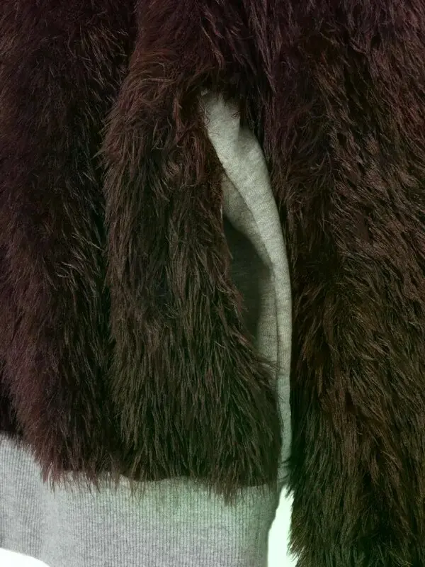 Undercover Faux-fur Panelled Jacket