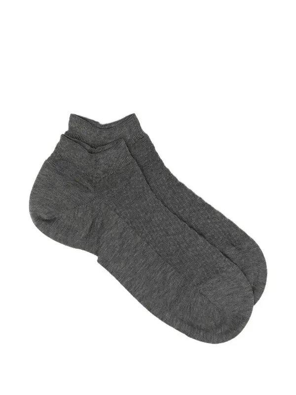 Zegna Sleek Dash Socks - Grey
