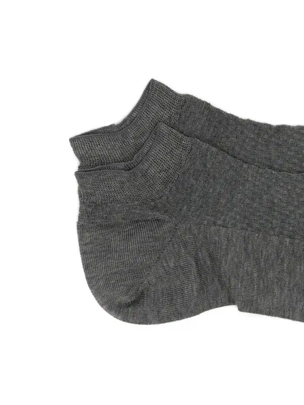 Zegna Sleek Dash Socks - Grey