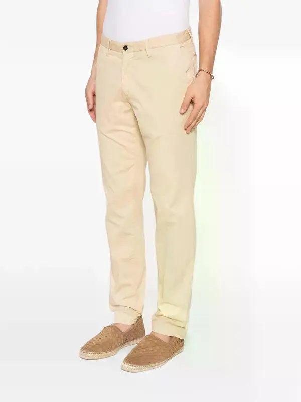 Karl Lagerfeld Cliff Zip-up Trousers - Neutrals
