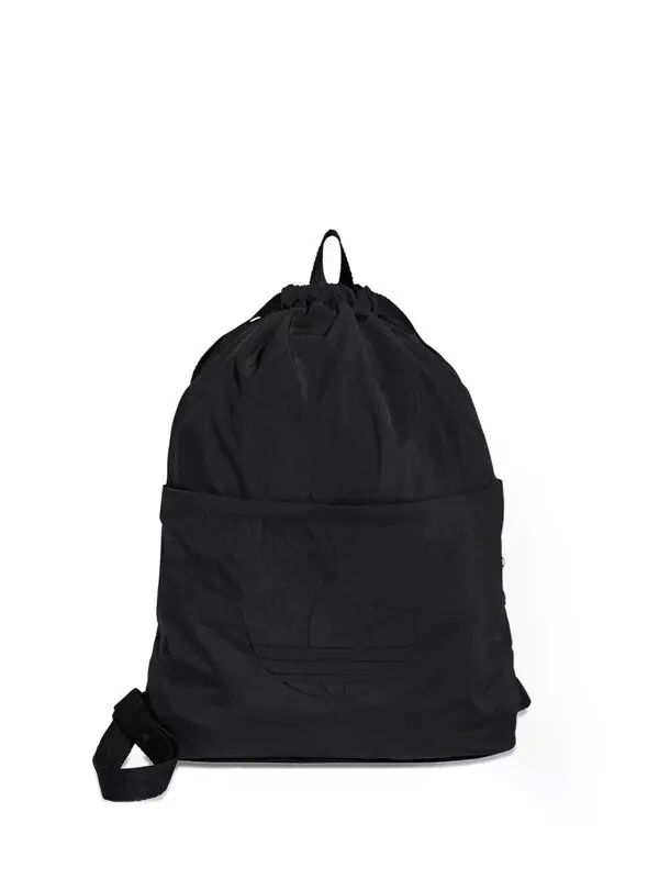 Adidas Logo-embossed Drawstring Backpack - Black