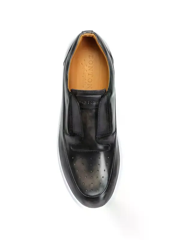 Bontoni Perforated Leather Sneakers