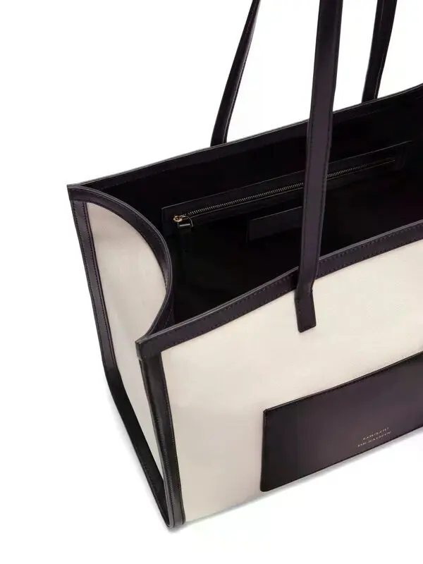 Loulou De Saison Leather Trim Patch Pocket Shoulder Bag