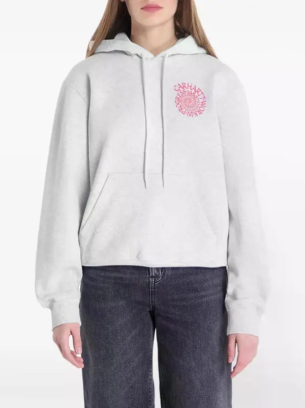 Carhartt Work In Progress Logo-print Drawstring Hoodie