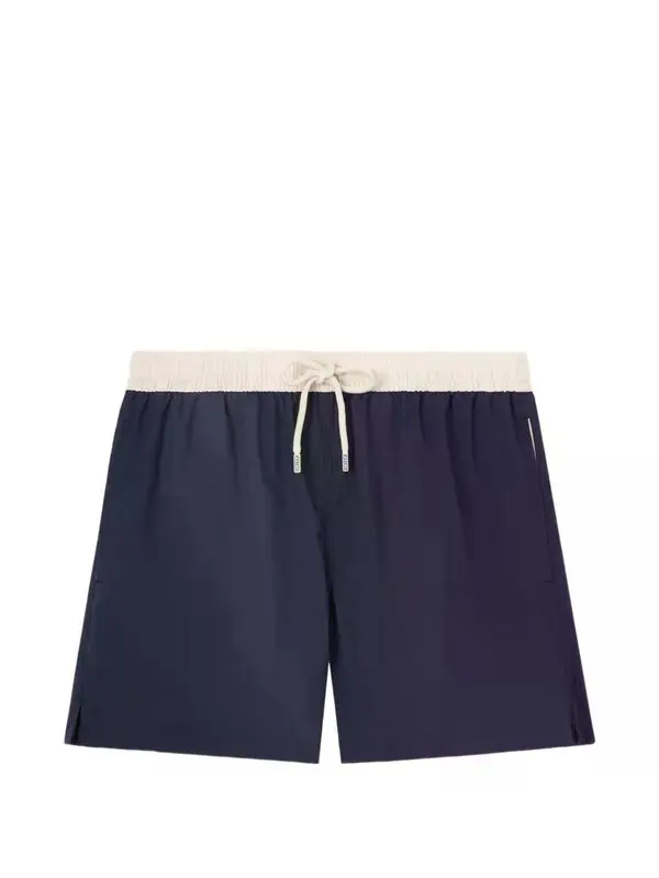Fedeli Airstop Drawstring Swim Shorts - Blue