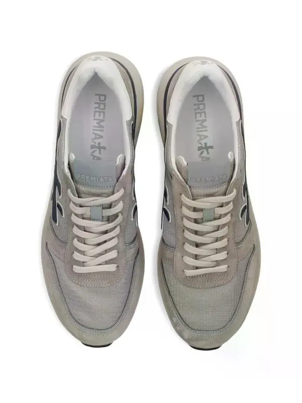 Premiata Mick Panelled Sneakers - Grey