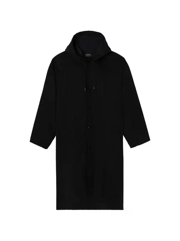 A.p.c. Kim Parka Coat - Black